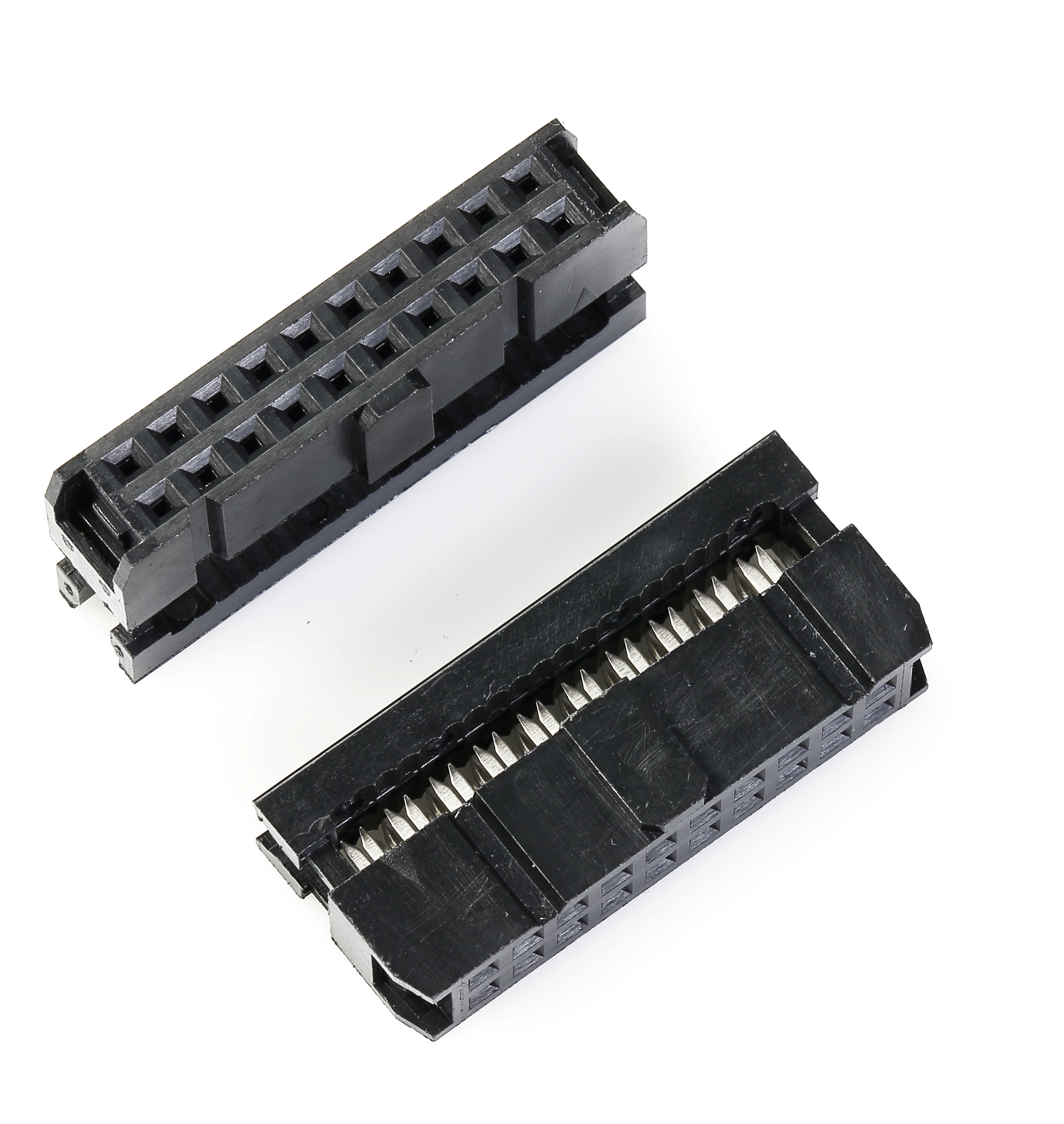 2.54mm Pitch IDC Socket Dual Row, With Strain Relief P9403IDS | Protectron