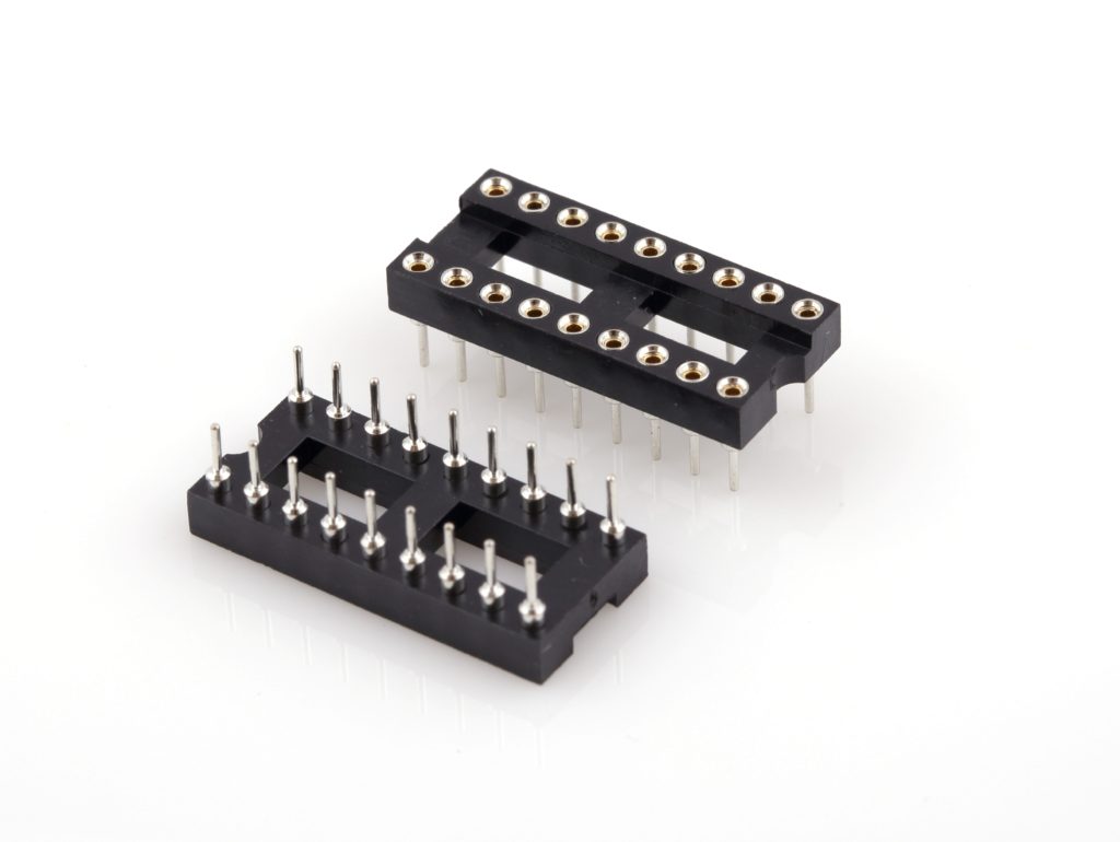 Dual In-Line Sockets Standard Solder Tail (P8051-XX-XX) – Protectron